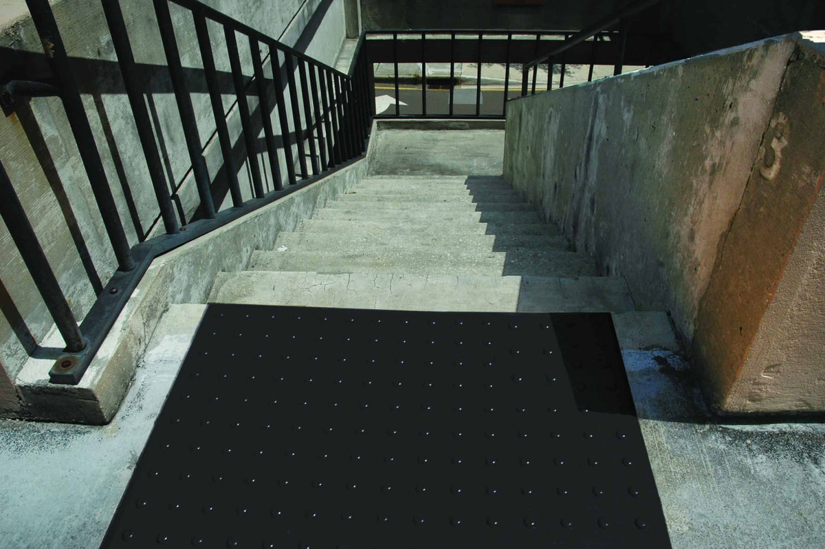 ADA Pads, 2' x 4', Surface Mount (Retrofit) Black Part #0757