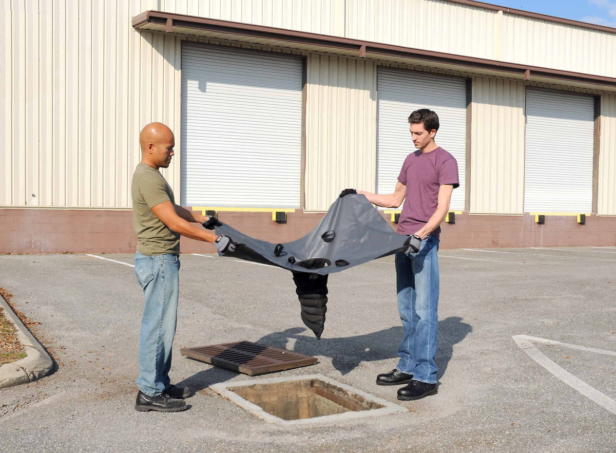 Drain Guard, Curb-Insert Style: Oil & Sediment Model, For Curbs 24”-42