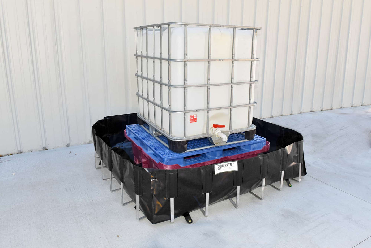 Ultra-Containment Berm - IBC Berm — Industrial and Safety Supply